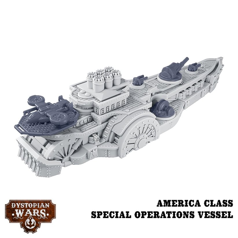 Dystopian Wars: Independence Battlefleet Set :: ORBAT.eu