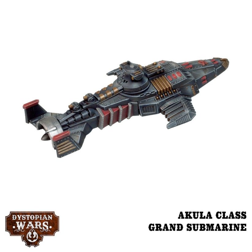 Dystopian Wars: Akula Battlefleet Set :: ORBAT.eu